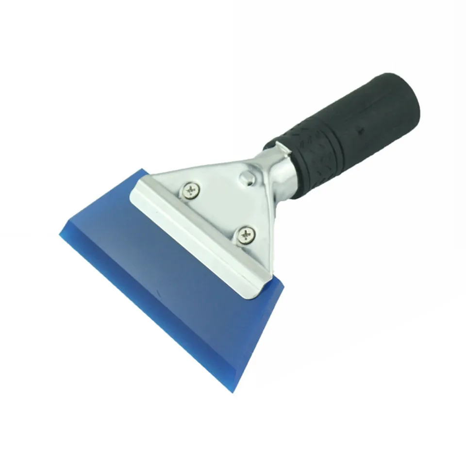 Scratch-Resistant Auto Tint Squeegee with Angled Hard Rubber Blade for ...