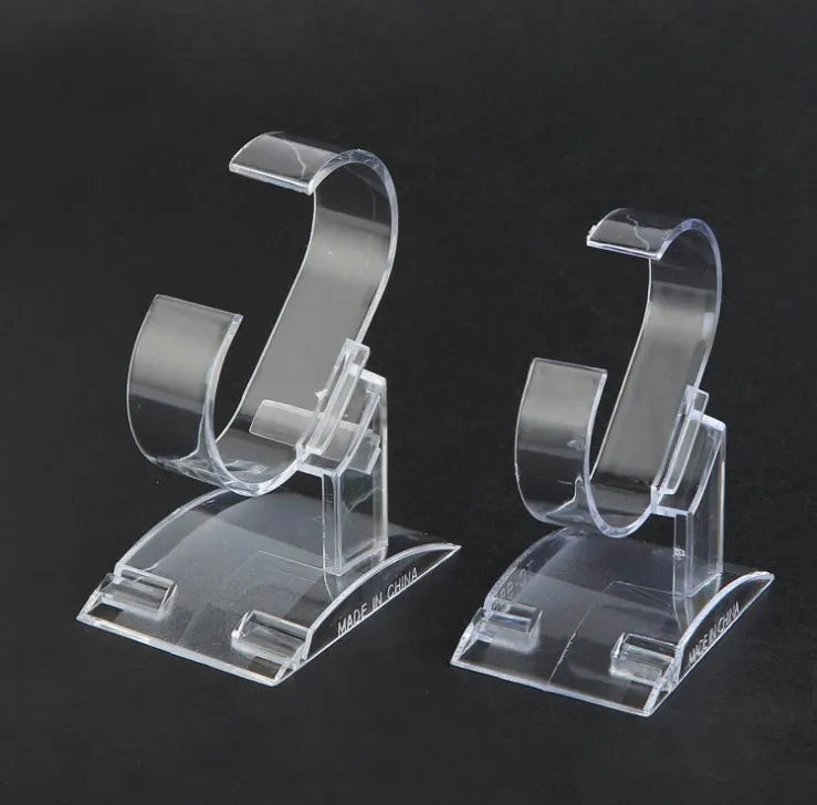 Clear Acrylic Watch Display Holder Stand Rack Showcase Tool Transparent ...