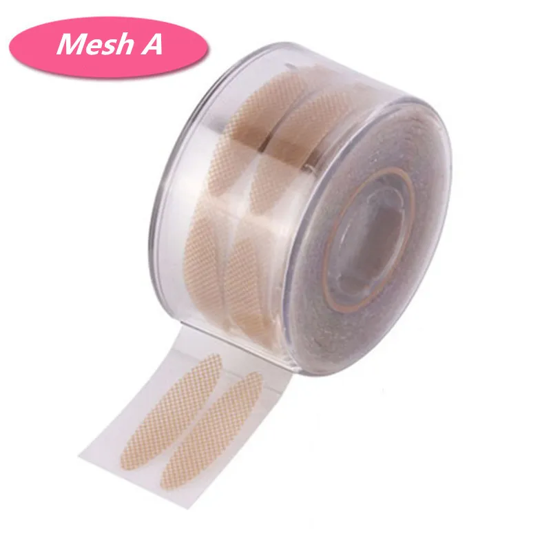 Lace Mesh Double Eyelid Stickers - Invisible, Breathable, Natural Skin ...