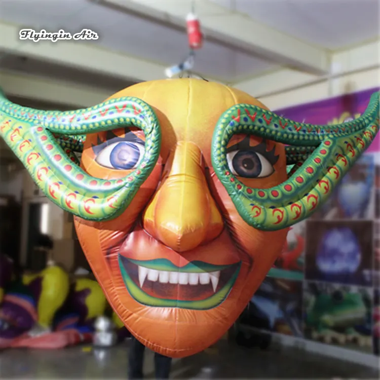 DHgate.com:Giant 2m Height Halloween Inflatable Demon Head Hanging Blow ...