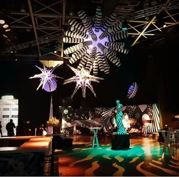 Wholesale Led Street Light Controlled Giant Inflatable Star For High ...