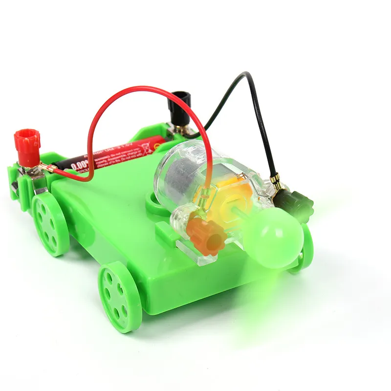 Wind Powered Toy Car: DIY Puzzle Kit For Young Scientists Educational ...