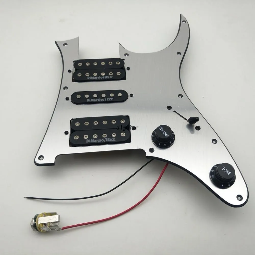Premium HSH Guitar Pickups & Mirror Pickguard Set - USA Original, Best ...