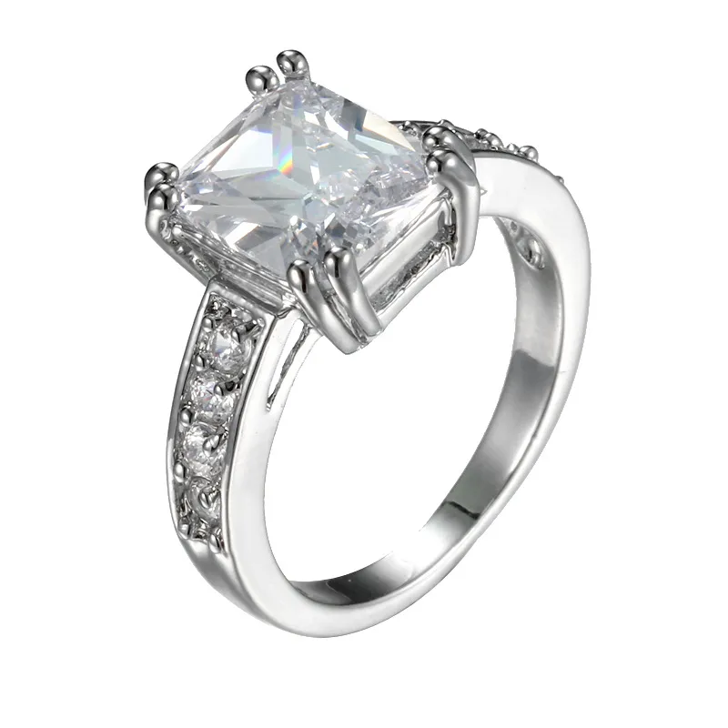 Venta Al Por Mayor Mix Color 10 Piezas Luckyshine Luxury 925 Silver ...