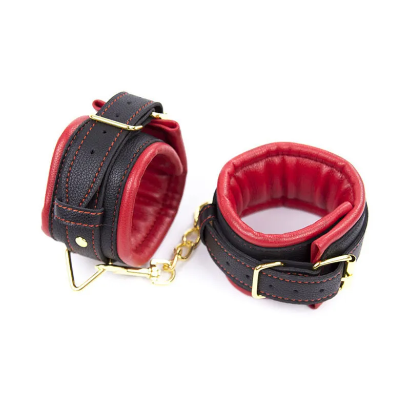 High Quality Leather Handcuffs: Adjustable Wrist And Ankle Restraints ...
