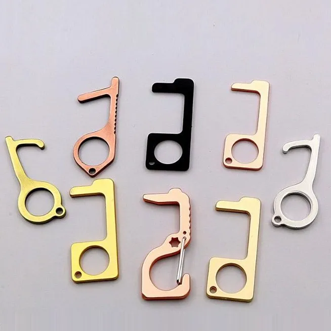 No-Touch Tool: Portable Door Opener & Button Pusher Keychain - Clean ...