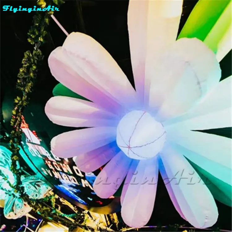 Wholesale 2m Inflatable Daisy Flower With Led Cob Rgb For Decorative ...