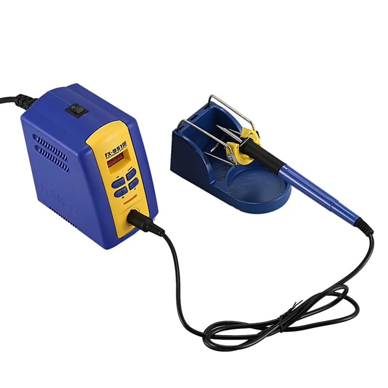 Premium Lead-Free Soldering Station with ESD Protection & 5 T12 Tips EU ...