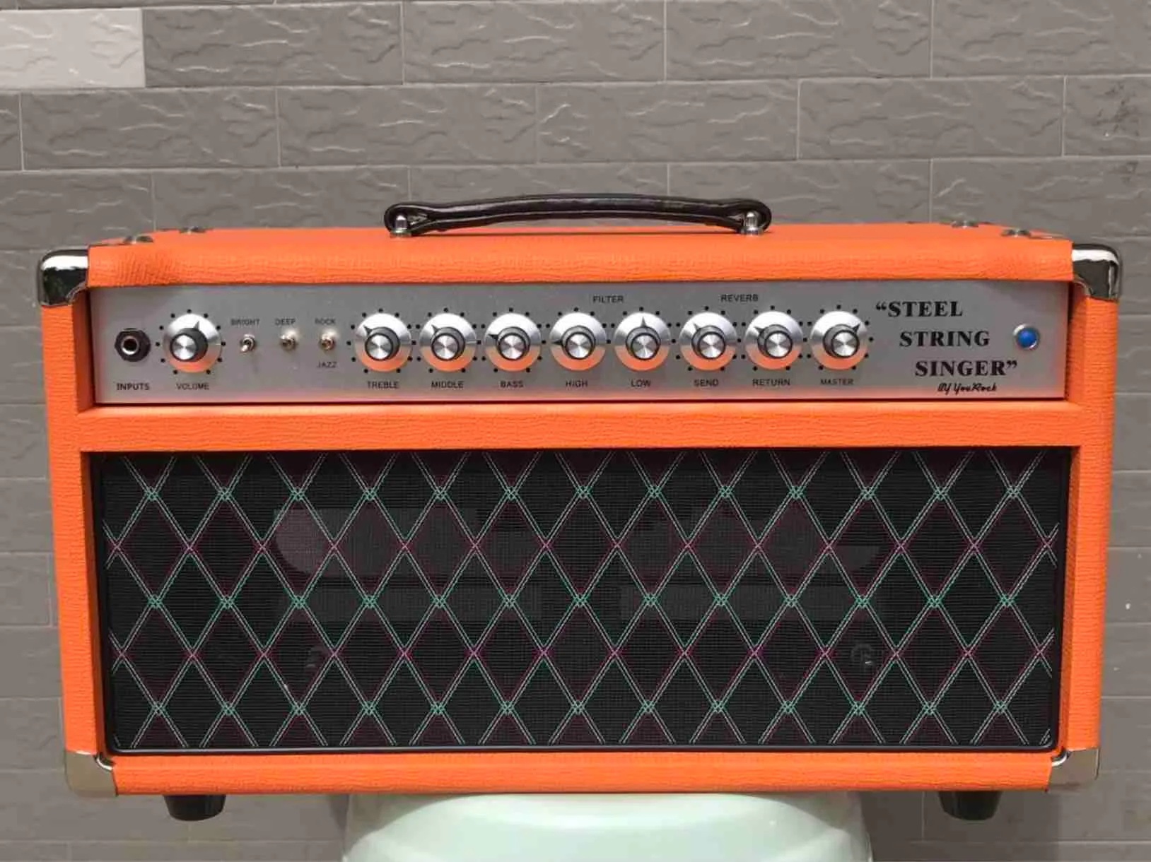 Electric Guitar Custom Tone SSS50 Tube Amp Head Hand Wired Guitar Amps ...