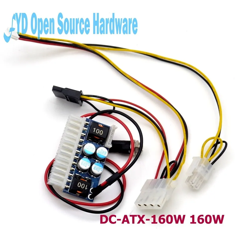 Lvahp DC ATX 160W Power Supply 12V 24Pin ATX Mini ITX PSU For Car Auto ...