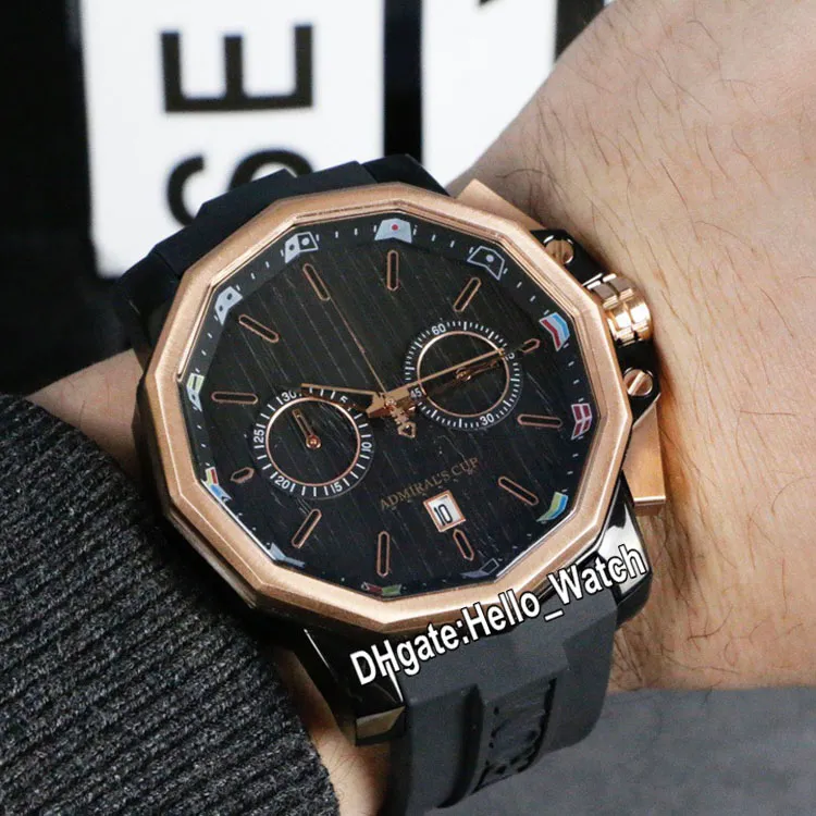 Watch With Arabic Dial, Timepiece Featuring A Two Tone Rose Gold Case ...