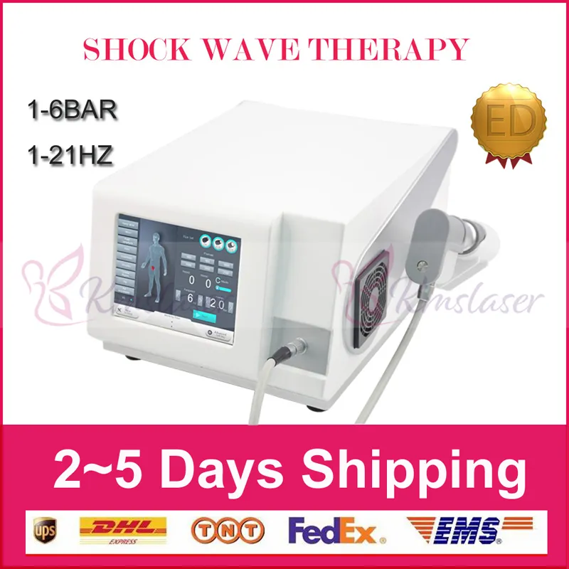 Pneumatic Pulse Wave Therapy Machine For Pain Relief And Cellulite Removal ESWT Physiotherapy ...