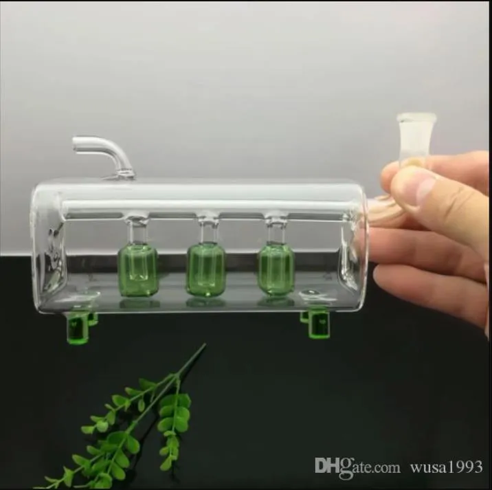 DHgate.com:Glass 3 Column Filter Water Pipe: Unique Design Smoking Rigs ...
