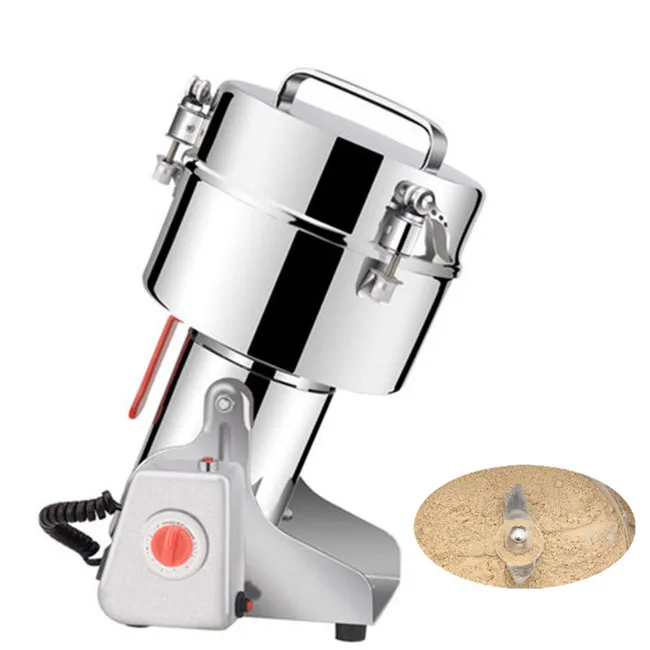 Swing Type Electric Grains Powder Grinder: 2500g Dry Food Spice Powder ...