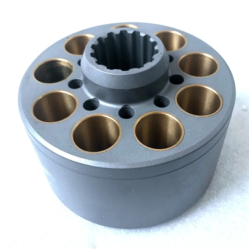 Hydraulic Pump Parts: Cylinder Block K3V112 For Kawasaki Hydraulic ...