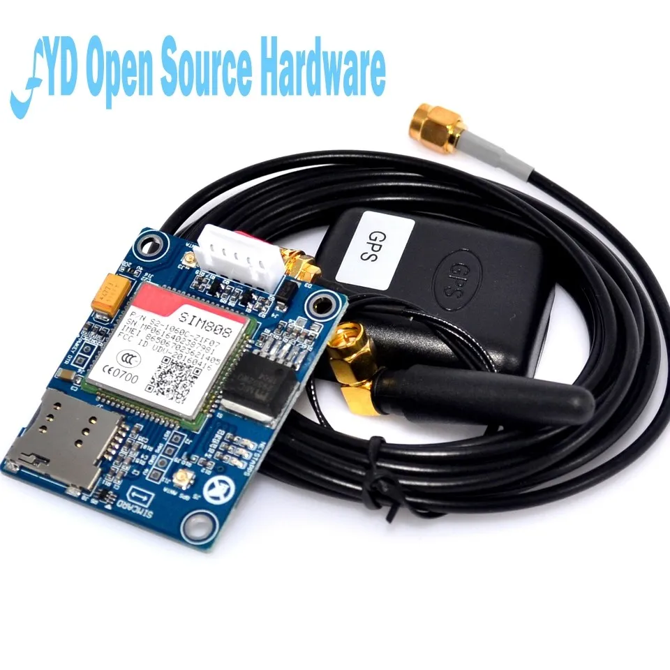 Gsm With Gps Module SIM808 GSM GPRS GPS Module With Antenna – MA ...
