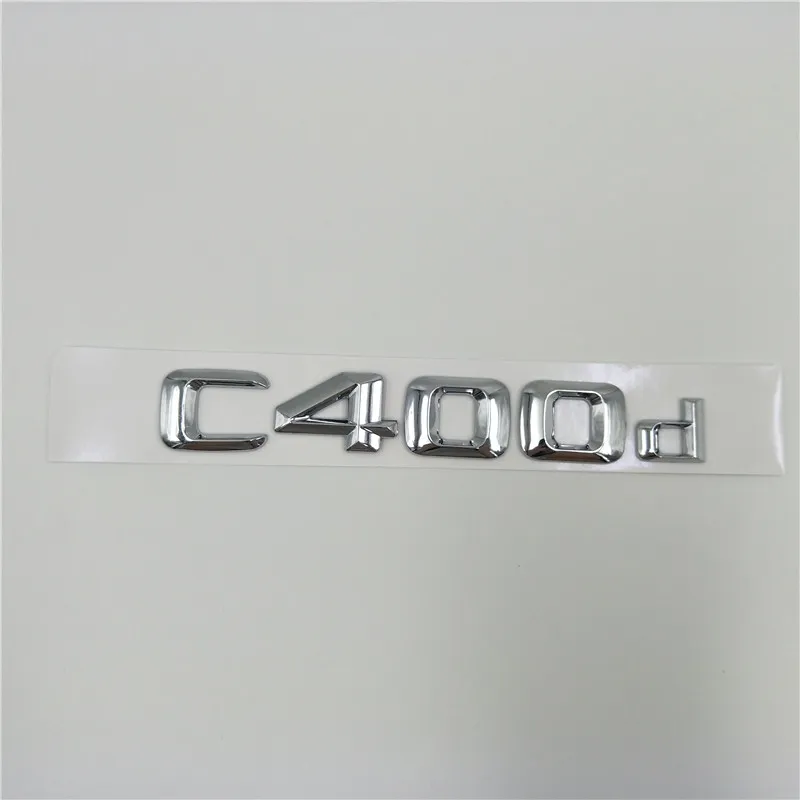 Logotipo De Insignias De Emblema De Letras Cromadas Para Mercedes Benz ...