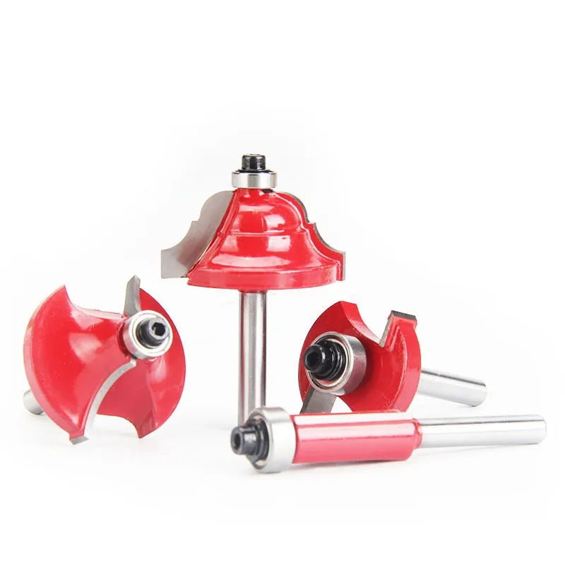 Tungsten Carbide Drill Bits: 35-Piece Router Bit Set with 8mm Shank and ...