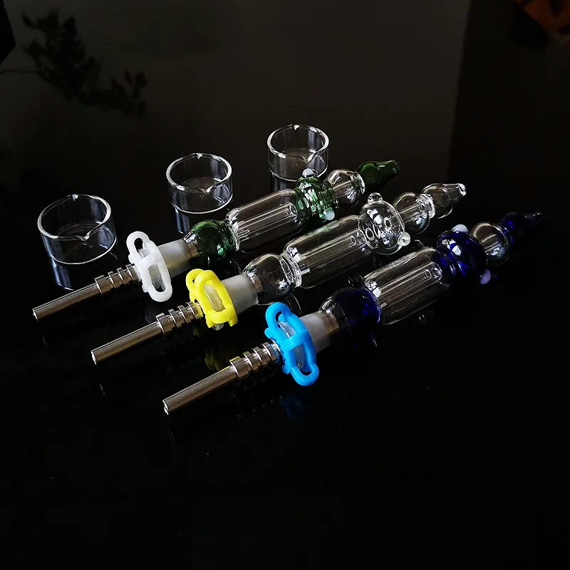 Wholesale Titanium Joint Nector Collector Kit With Mini Smoking Glass ... Wholesale Titanium Joint Nector Collector Kit With Mini Smoking Glass ...