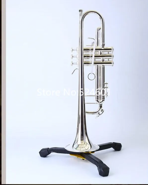 New Arrival 180S 37 Bb Flat Small Trumpet Silver Plated Musical ...