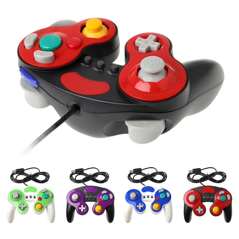 Wired GC Controller For NGC Gamecube Console Laptop Computer PC GC ...