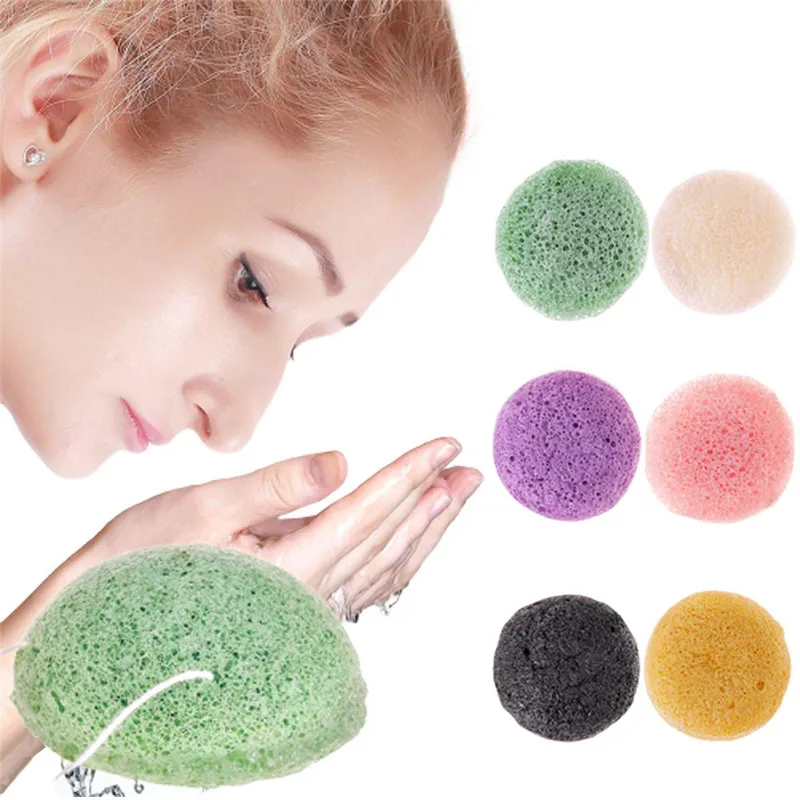 Natural Konjac Facial Sponge | Gentle Face Cleansing & Exfoliating Puff ...