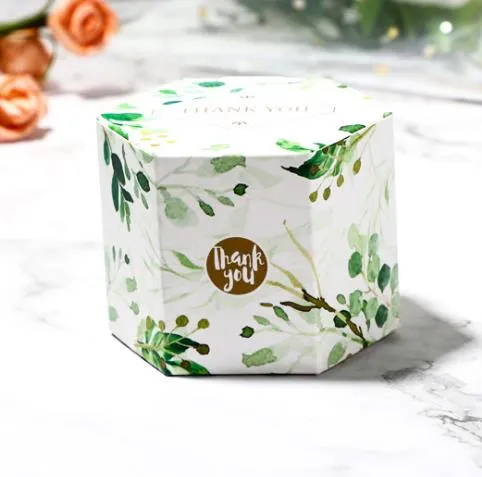 Hexagon Kraft Favor Boxes For Wedding, Birthday, Baby... From Jessie06 ...