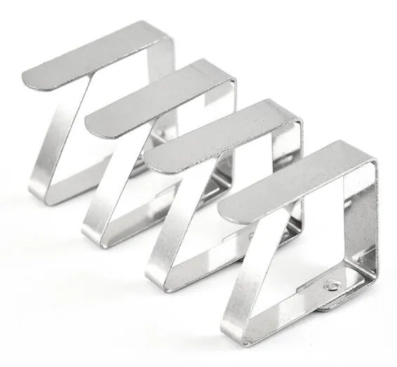 DHgate.com:Heavy-Duty Stainless Steel Tablecloth Clamps - Secure Table ...