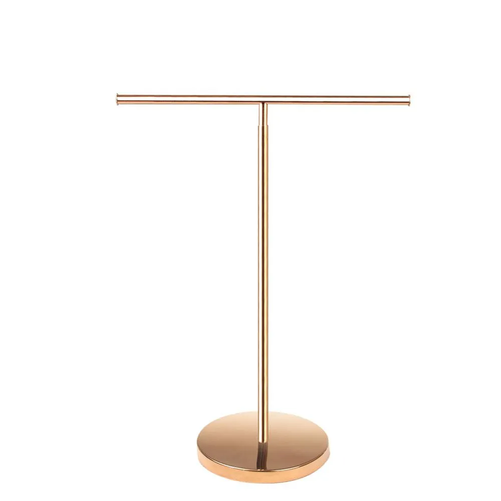 Silk scarf rack stand with T- Hook - Stainless Steel Floor Stand for ...