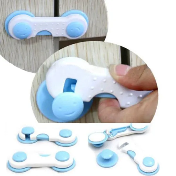 Premium Child Safety Cabinet Locks - Plastic Latches for Cabinets ...