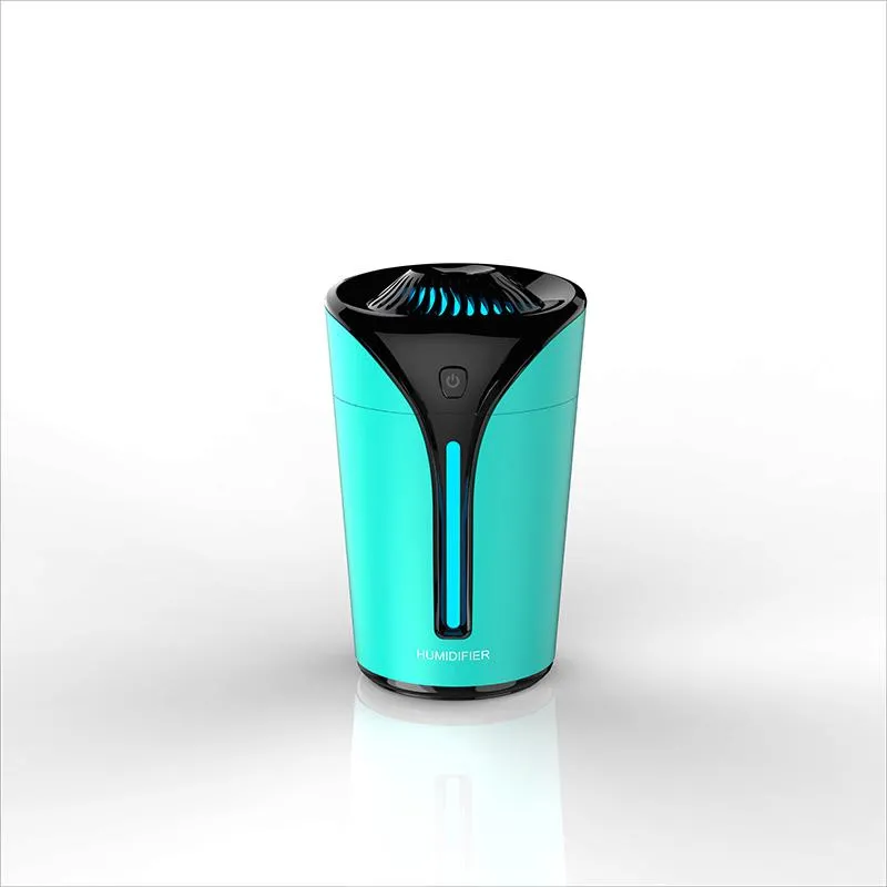 2024 Mini Humidifier, 170ml Flame Cup USB Air Humidifier With Night ...