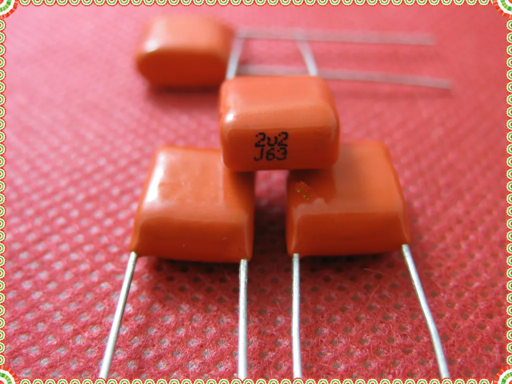 CBB Film Capacitor 63V 2.2uF Radial Lead Capacitor For PCB Mounting ...