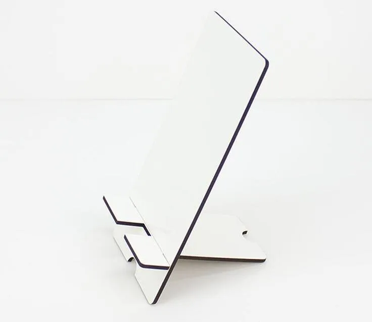 Sublimation MDF Phone Stand Holder | DIY Custom Rectangle Cellphone ...