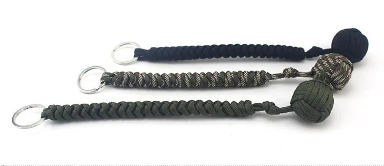 Emergency Survival Keychain Kit - Self-Defense Keyring, Seven-Core ...