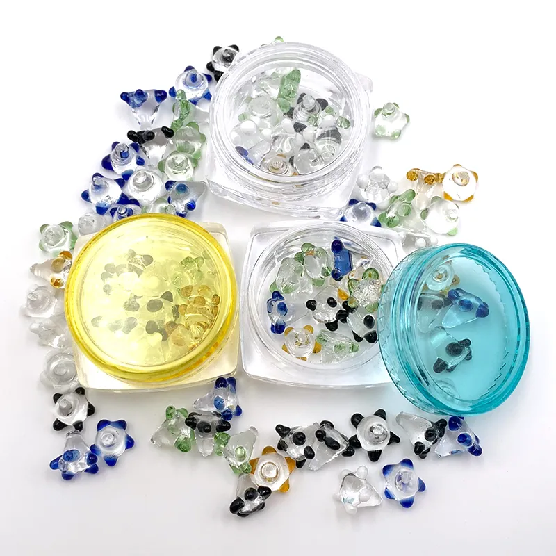 Pyrex Glass Daisy Screens For Smoking Mixed Color, 30mm Jar Flower ...
