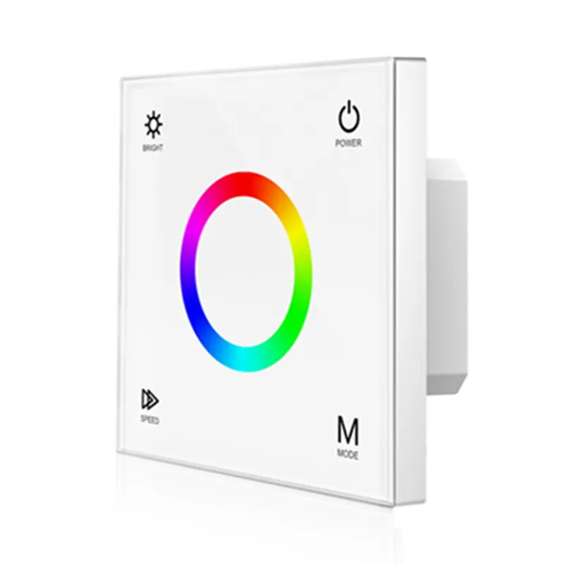 DHgate.com:RGB Touch Panel Controller for LED Strip, 3CH*4A 12-24VDC CV ...