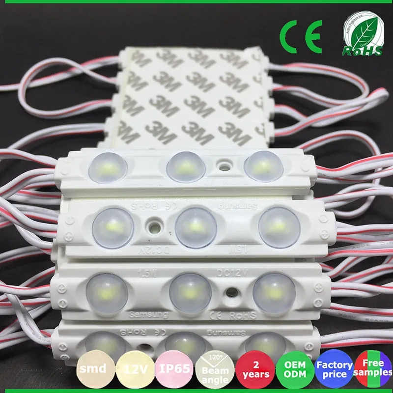 LED Light Module SMD 5730 3led 1.5W 200lm IP68 Waterproof Pixel LED ...