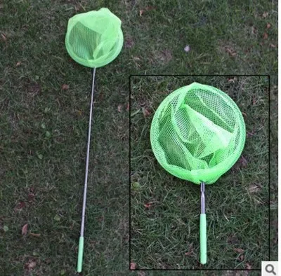 Children's Fishing Rod & Extendable Nets: Stainless Steel Telescopic ...