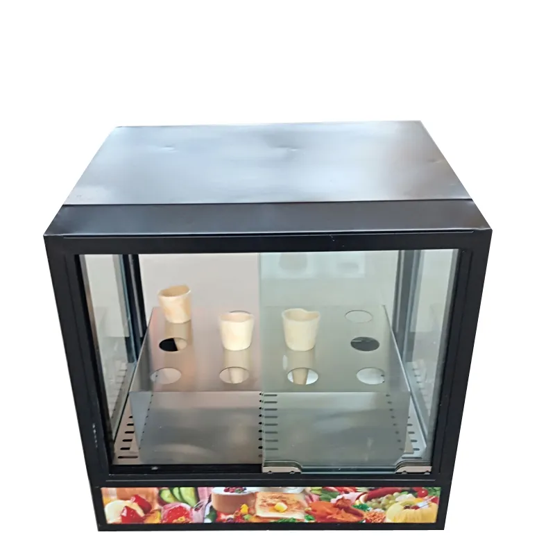 2024 Insulation Heat Display Cabinet Desktop Commercial Burger Food ...