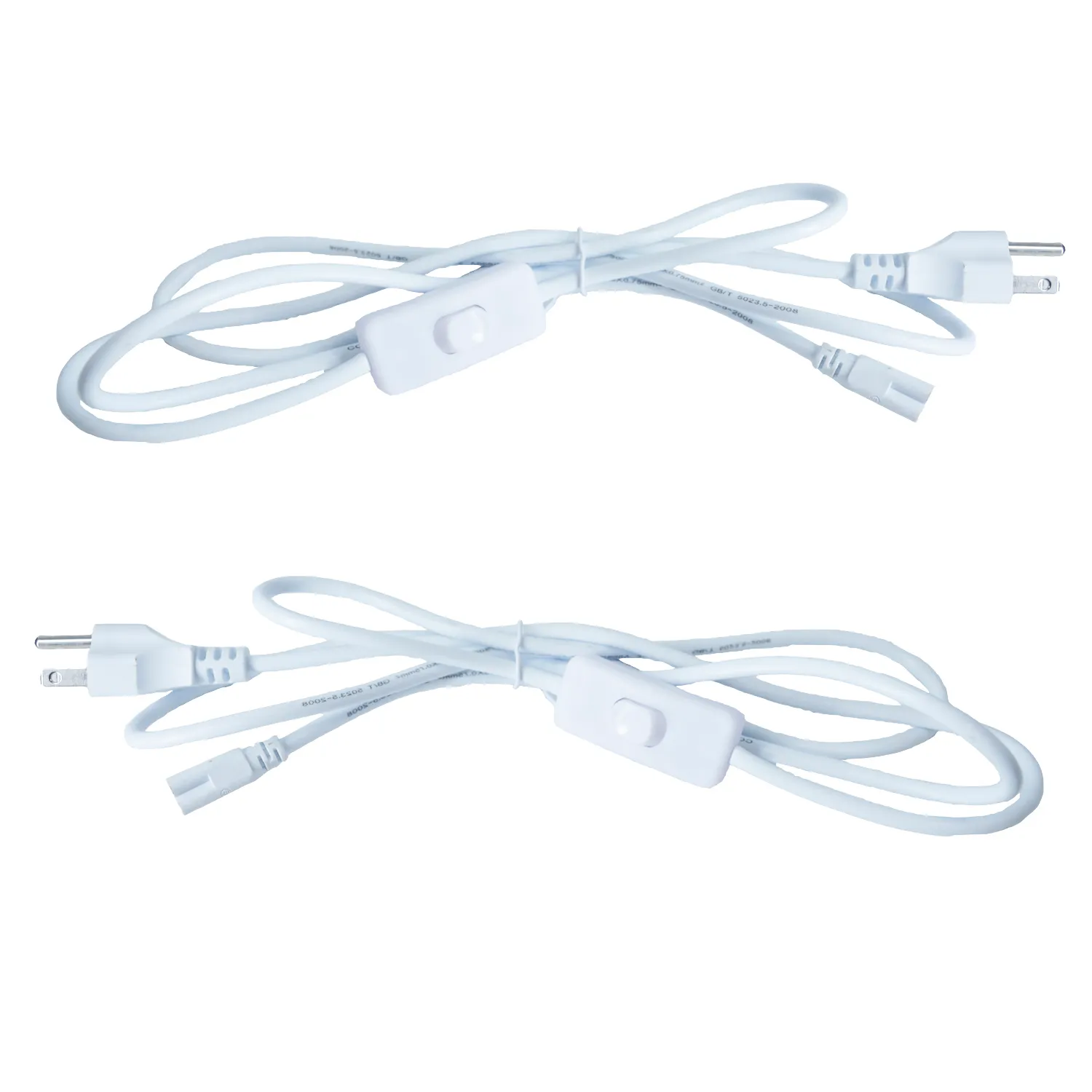 3-Prong US Plug LED Tube Power Cord Cable for T5 T8 Integrated LED ...