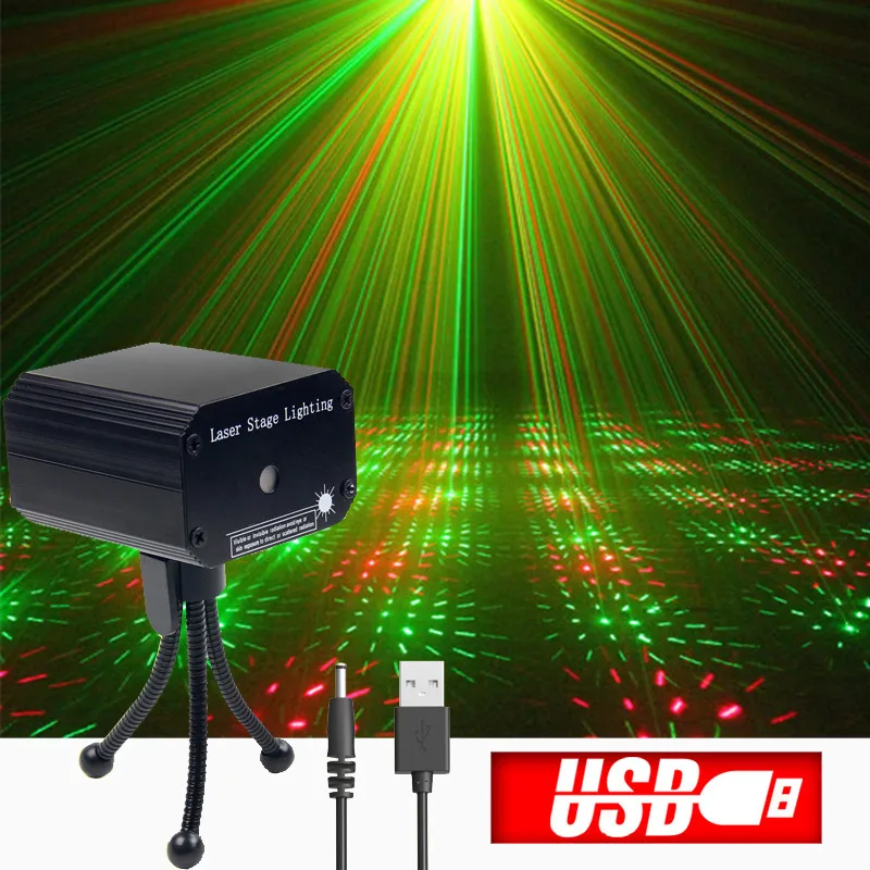 DHgate.com:Sharelife Mini Red Green Moving Star Dot Effect USB Laser ...