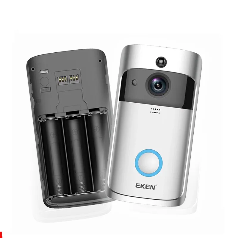 Eken V5 Inteligente Wi Fi Câmera De Vídeo Campainha Intercomunicador ...