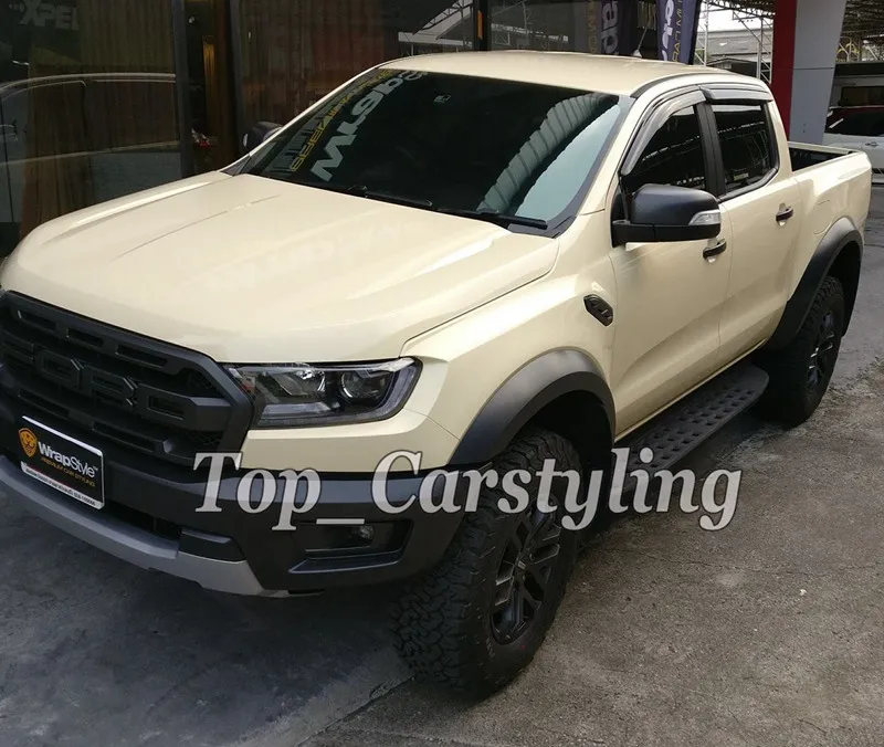 Gloss Beige Vinyl Wrap FOR Car Wrap With Air Bubble Free Vehicle Wrap ...