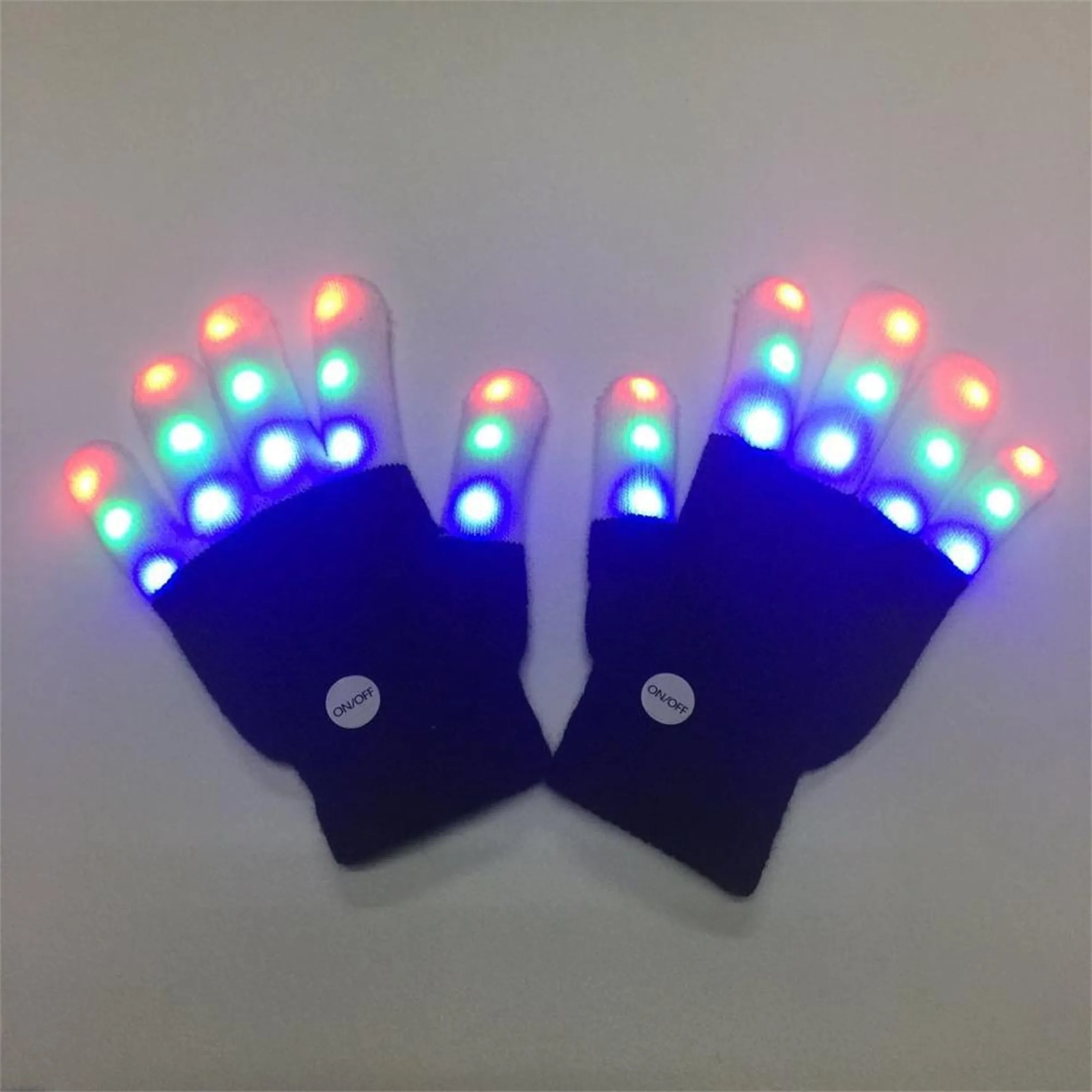 DHgate.com:LED Light Up Gloves, Colorful Flashing Finger Lighting ...