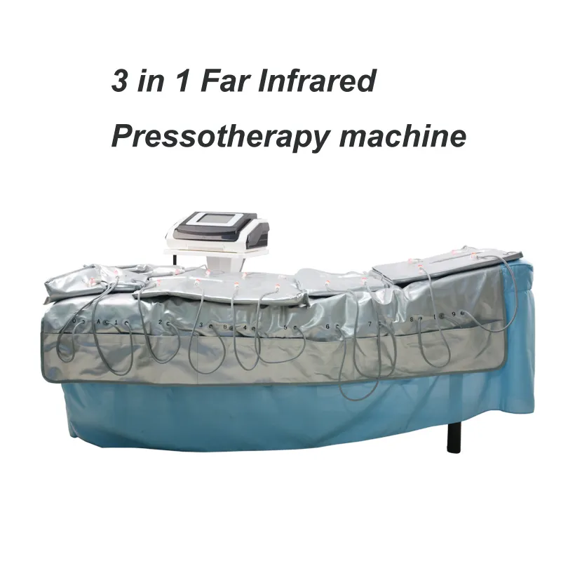 3 In 1 Heating+Air Pressure+Infrared+Muscle Stimulator Pressotherapy ...