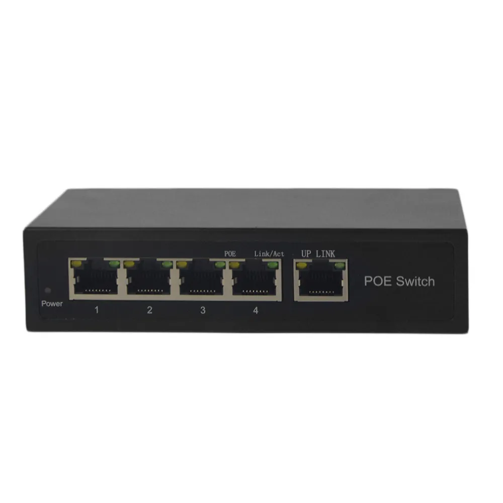DHgate.com:10/100Mbps POE Switch, 1+4 Port, Professional Network Switch ...