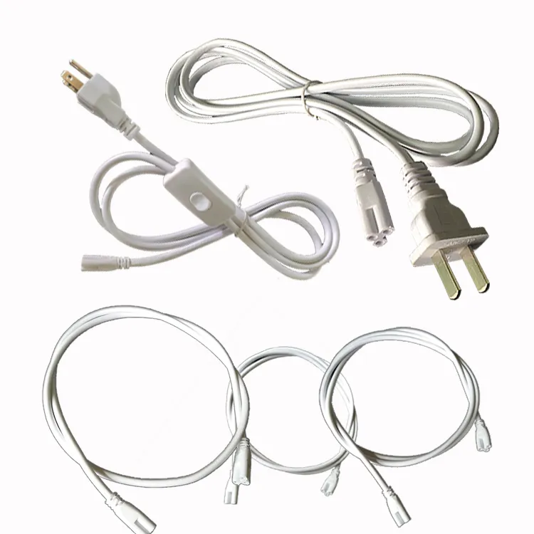 DHgate.com:T8 T5 Integrated LED Tube Light Connector Cable (1 - 5ft ...