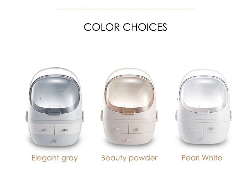 Plastic Makeup Storage Box Portable Cosmetic... From Cat11cat, $39.2 ...