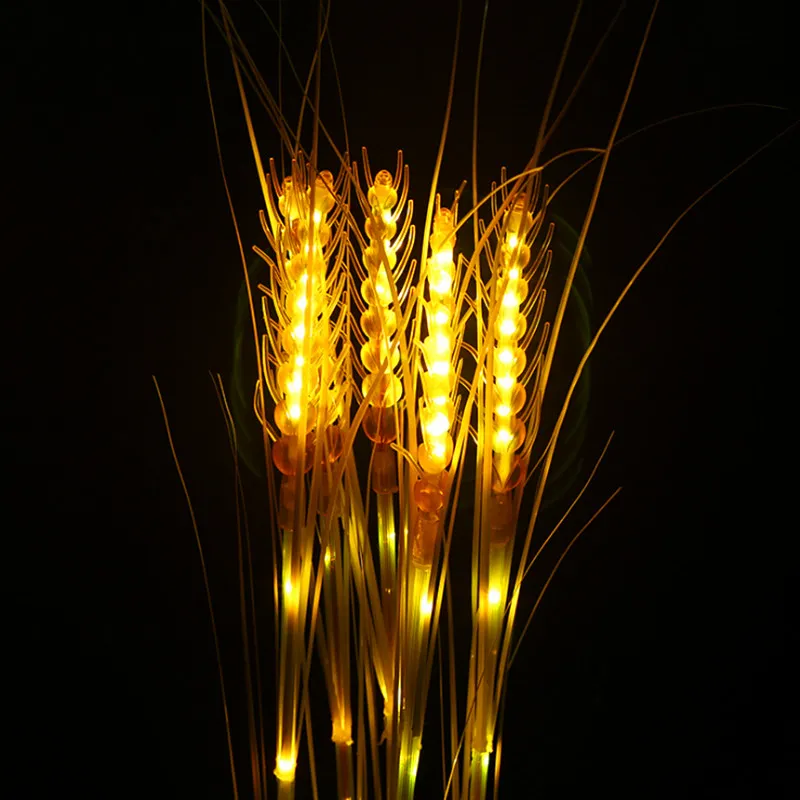 Lighted Artificial Plants: Wheat Lights Style LED Landscape Lighting ...