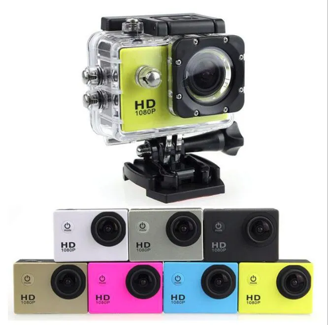 2 Inch LCD Screen Mini Sports Camera 1080P Full HD Waterproof 30M ...